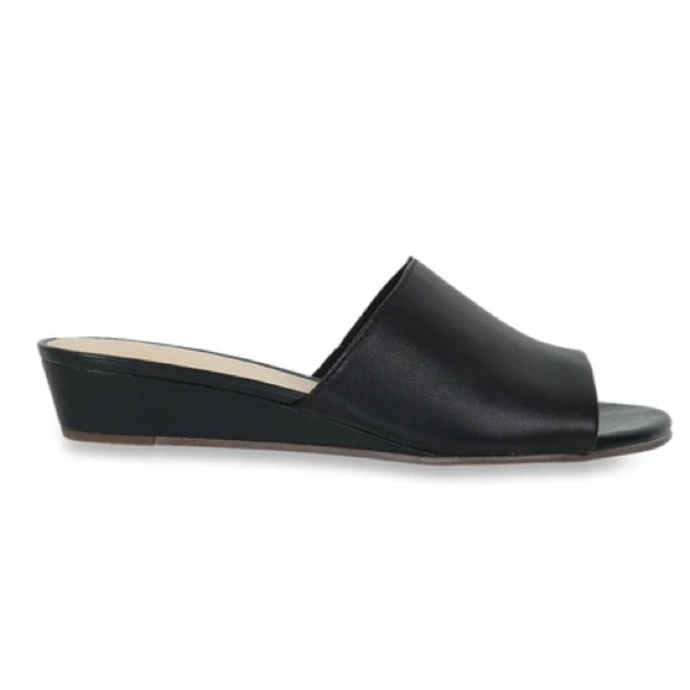 Clarks Parram Waltz Platform Slide Leather Sandals - Gem